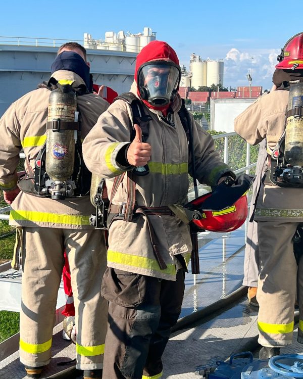 Advanced Fire Fighting Training Course- USCG and STCW | Marine Fire ...