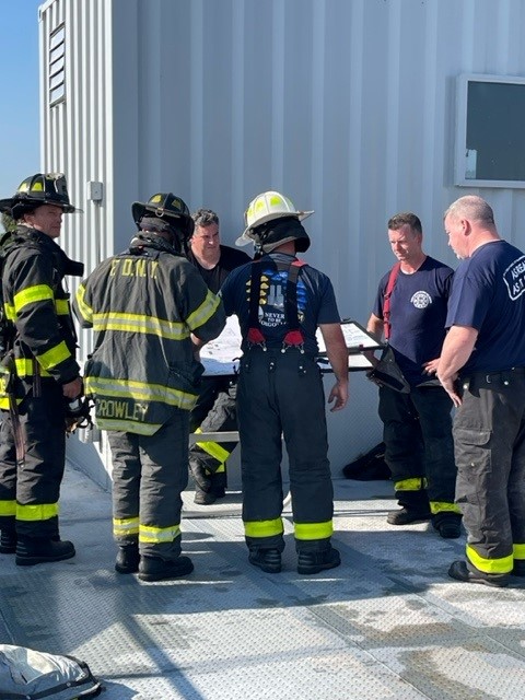 Marine Firefighting Training for Land Based Firefighters | Ship Fire ...